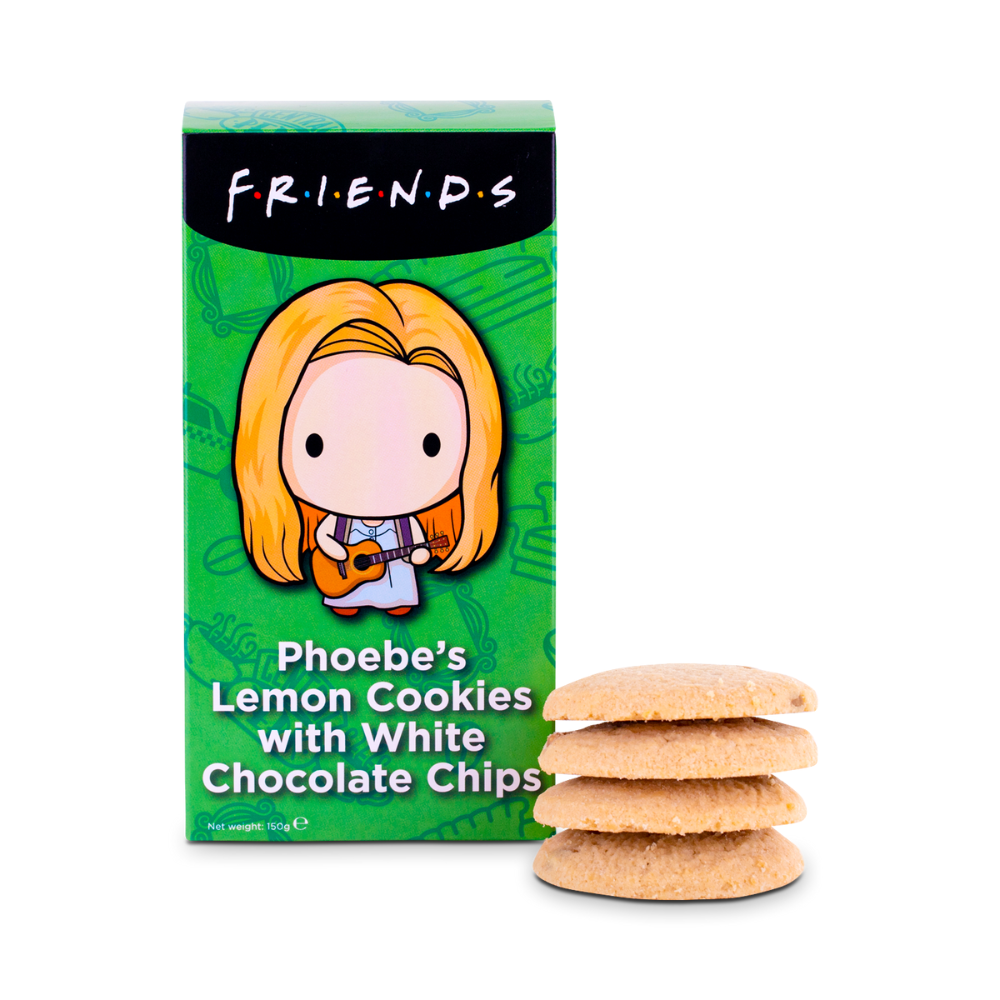 F.R.I.E.N.D.S Phoebes Lemon Cookies With White Chocolate Chips (150g ...