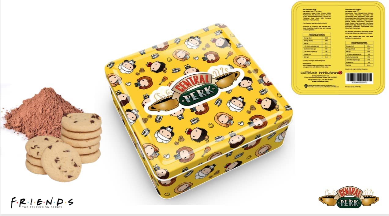 FRIENDS | Chocolate Chip Cookies Gift Box and Hot Chocolate Set | Asso ...