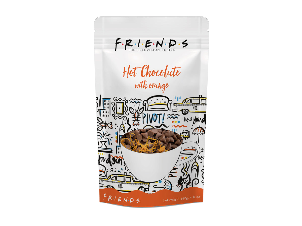 FRIENDS Hot Chocolate with Orange - 1 Pouch – UK Cafféluxe Coffee